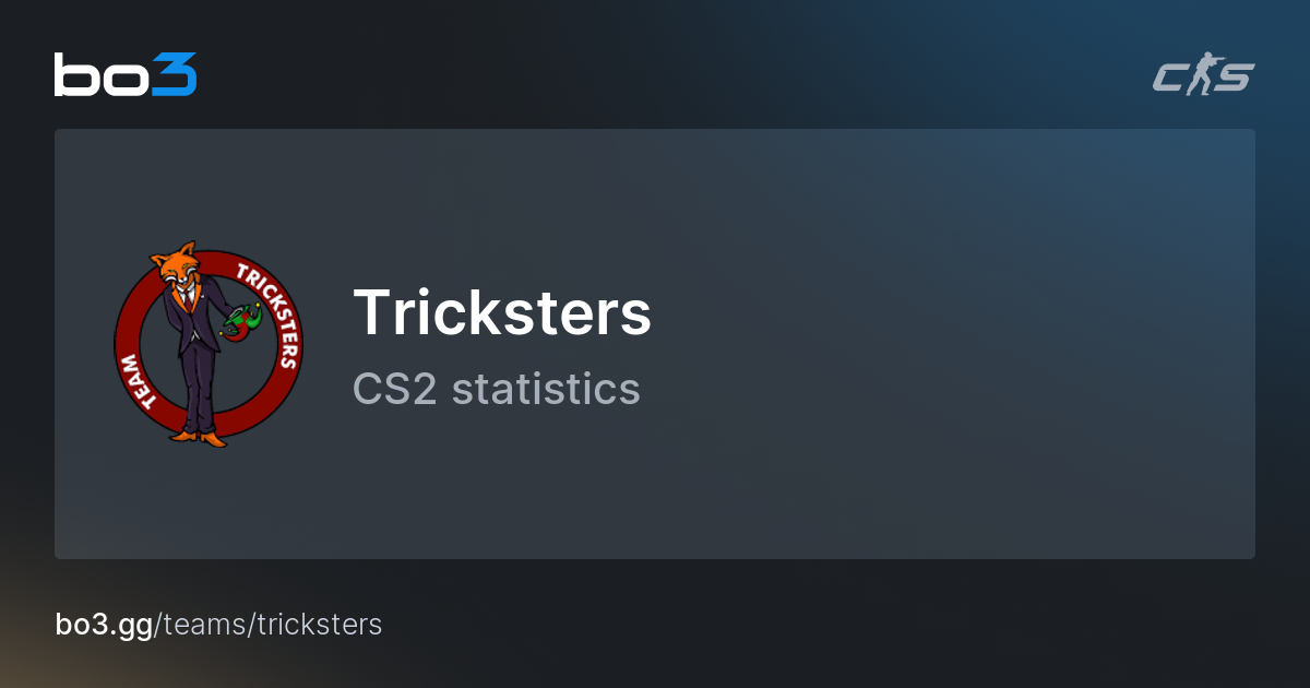 Tricksters CS2 team statistics & roster