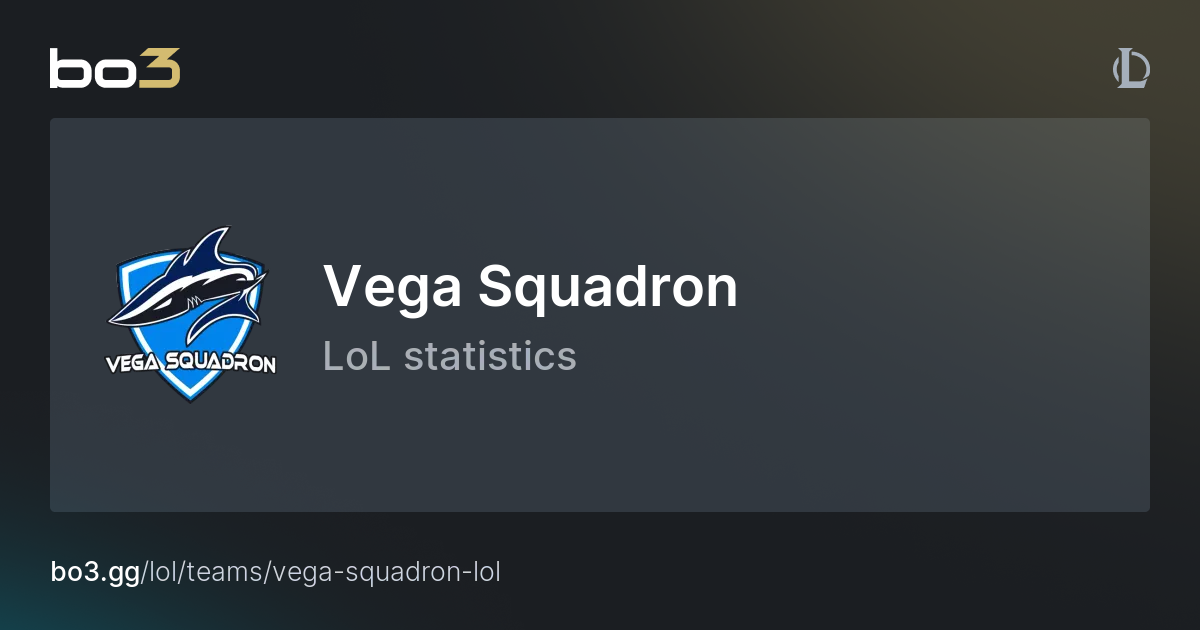 Vega Squadron LoL Stats – Klasemen tim & statistik pertandingan