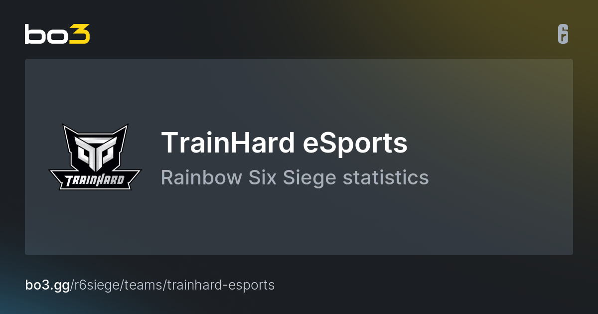 TrainHard eSports R6 team statistics, standings & roster