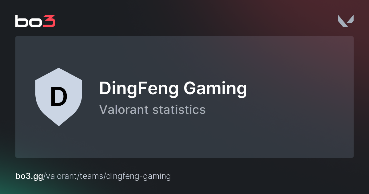 DingFeng Gaming Valorant team statistics & roster