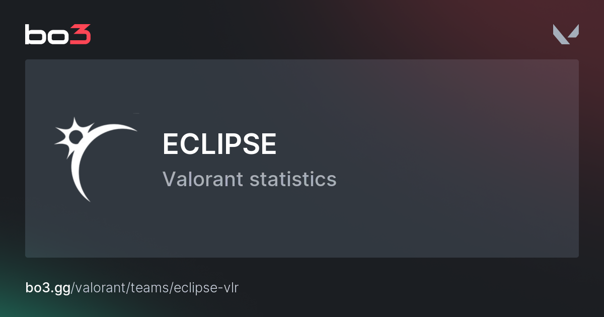 ECLIPSE Valorant team statistics & roster