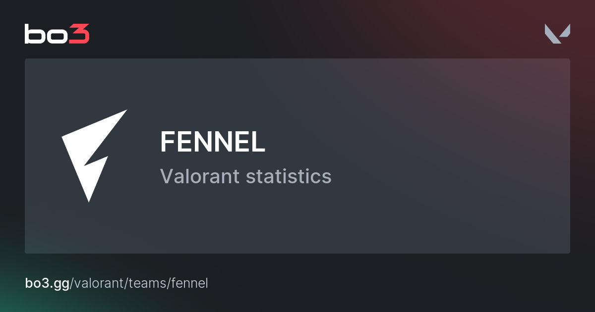 FENNEL Valorant team statistics & roster