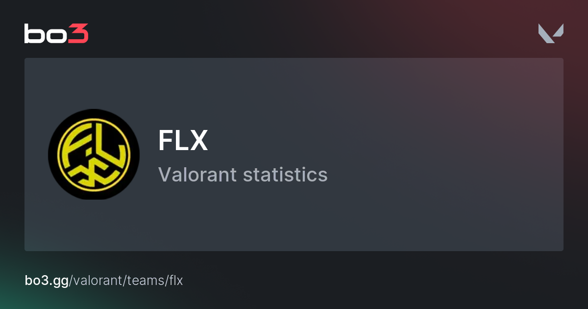 FLX Valorant team statistics & roster