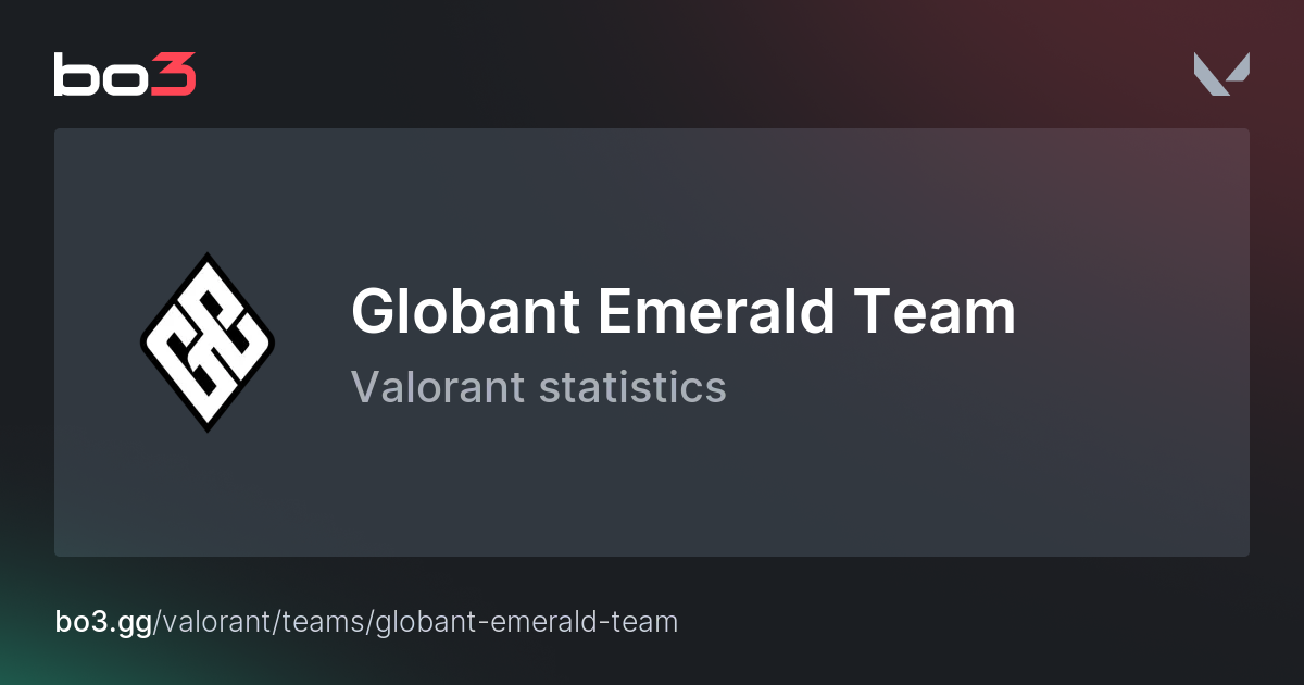 Globant Emerald Team Valorant team statistics & roster