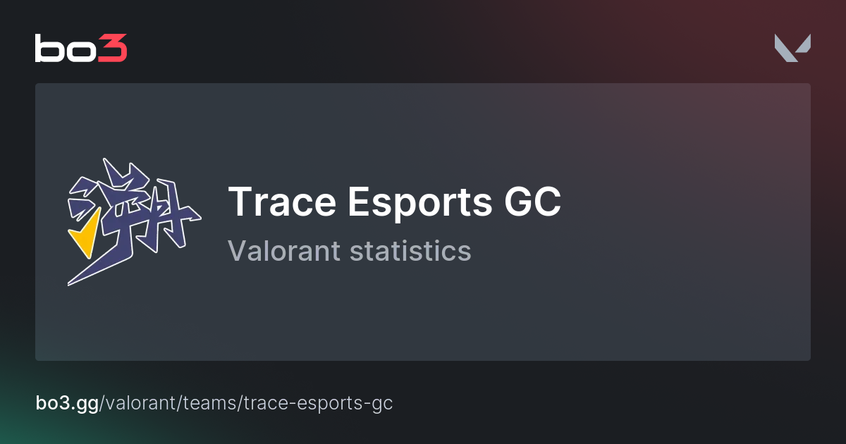 Trace Esports GC Valorant team statistics & roster