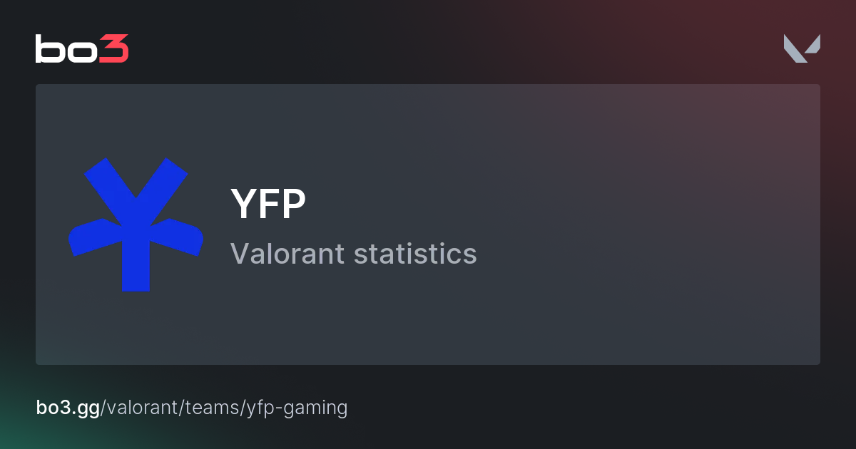 YFP Valorant team statistics & roster