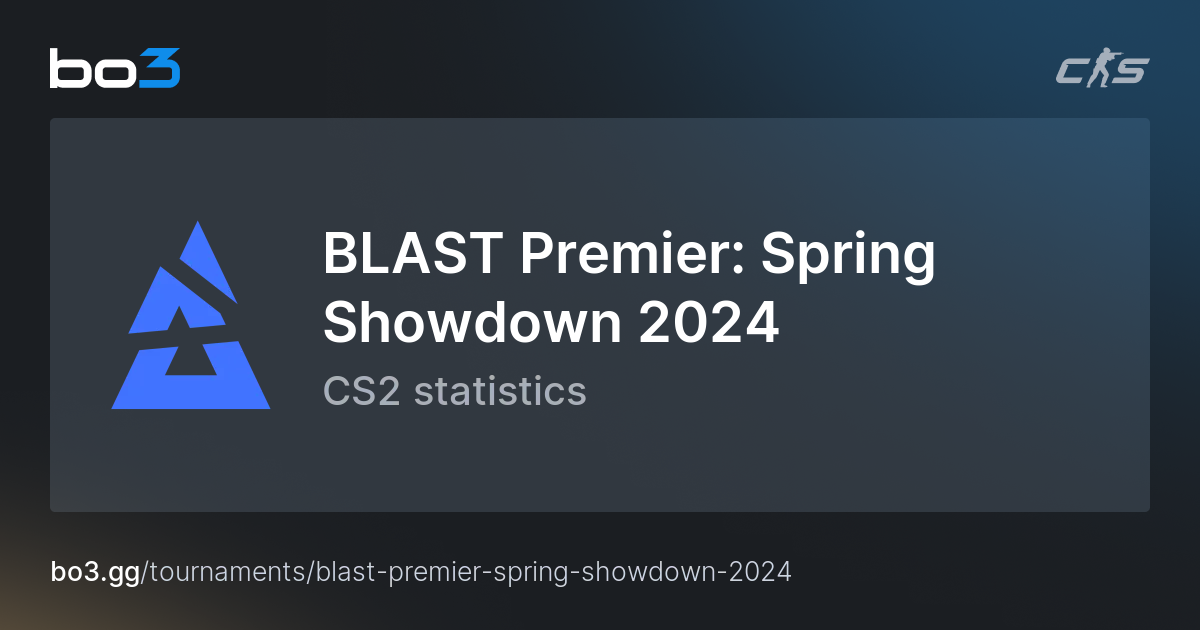 BLAST Premier: Spring Showdown 2024 – Horario, estadísticas
