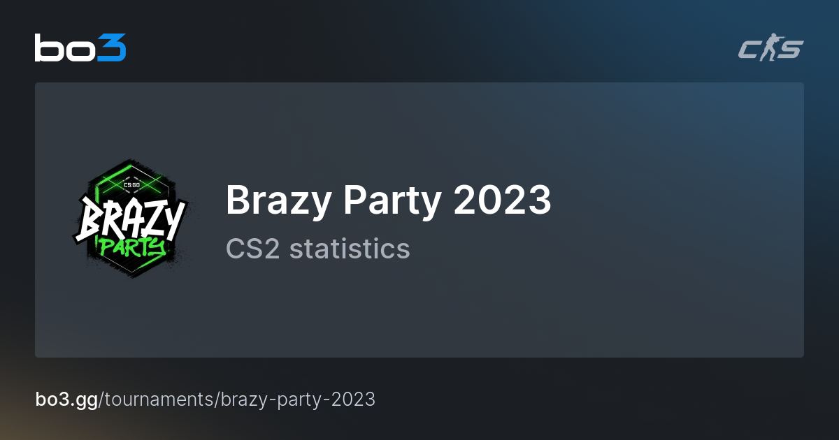 Brazy Party 2023 – Schedule, statistics