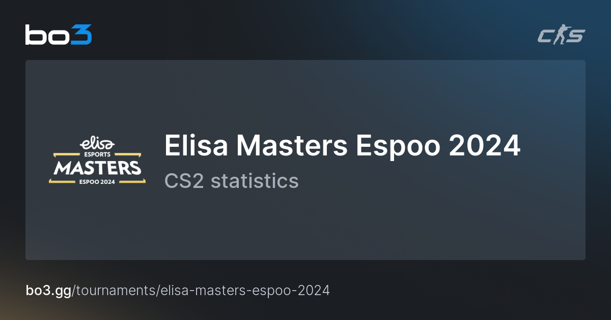 Elisa Masters Espoo 2024 – Horario, estadísticas