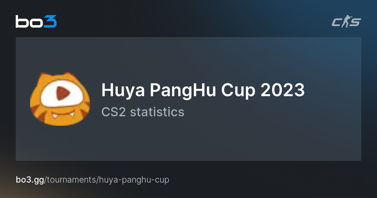 Huya PangHu Cup 2023 – Horario, estadísticas