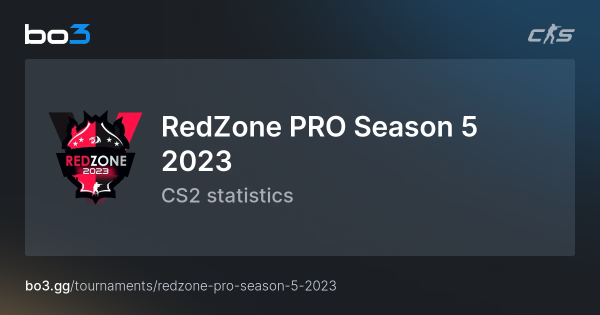 RedZone PRO Season 5 2023 – Horario, estadísticas
