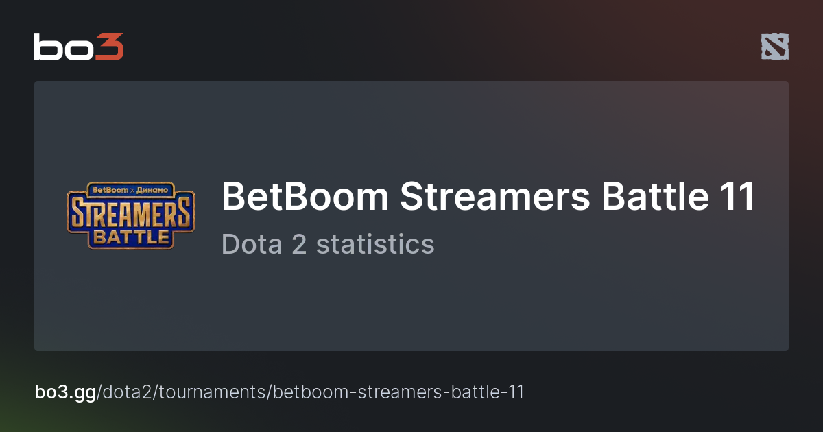 BetBoom Streamers Battle 11 – Расписание, статистика