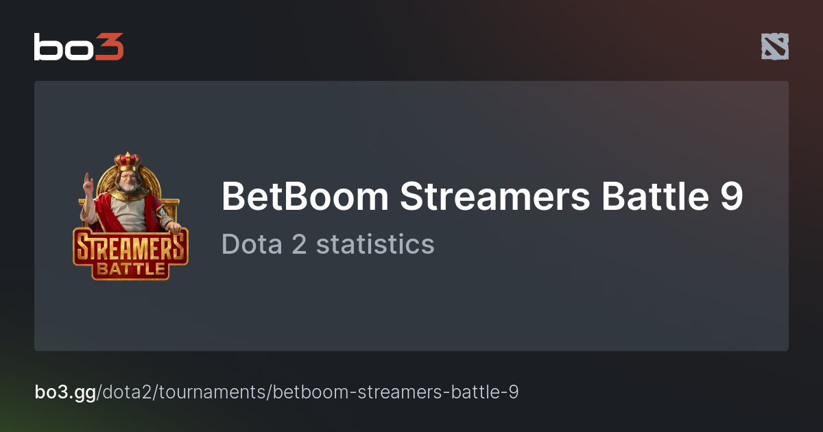 BetBoom Streamers Battle 9 – Расписание, статистика