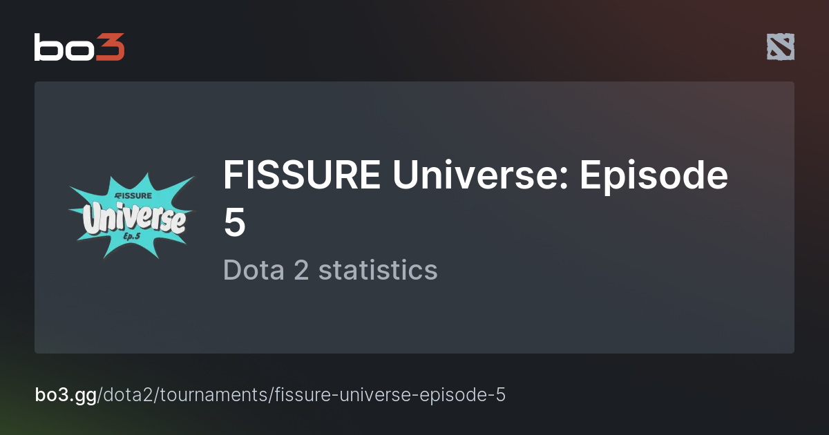 FISSURE Universe: Episode 5 – Schedule, statistics