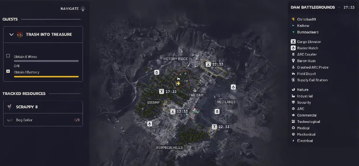 ARC Raidersでダムコントロールタワーキーを入手・使用する方法