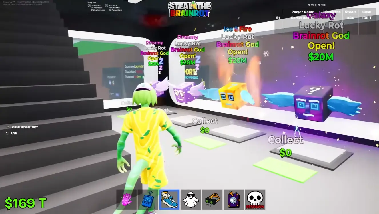 Steal the Brainrot-Codes in Fortnite (Oktober 2025)