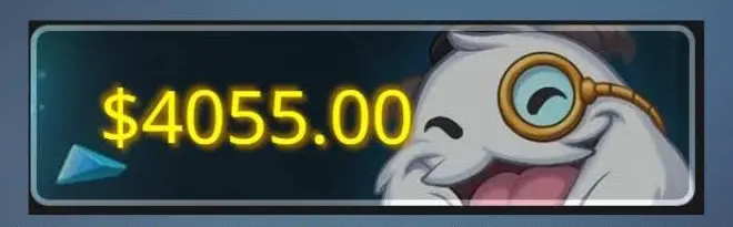 Money spent on league store